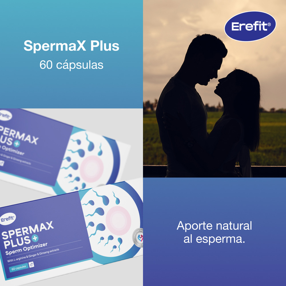 SpermaX Plus – apoyo al esperma, 60 cápsulas - FutuNatura.es