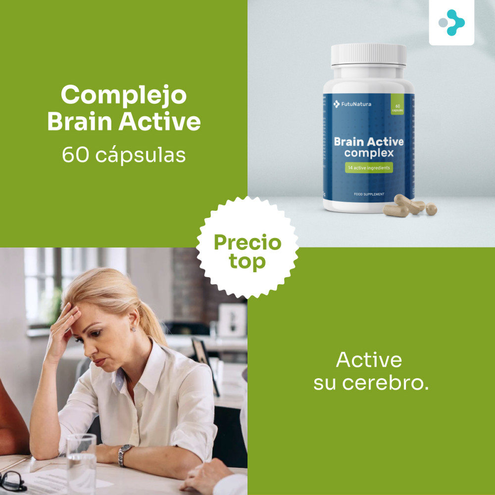 Complejo Brain Active, 60 cápsulas - FutuNatura.es