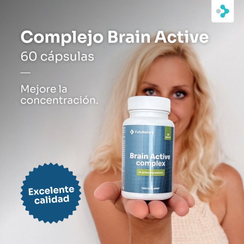 Complejo Brain Active, 60 cápsulas - FutuNatura.es