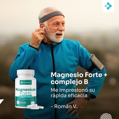 Magnesio Forte + complejo B, 30 comprimidos - FutuNatura.es