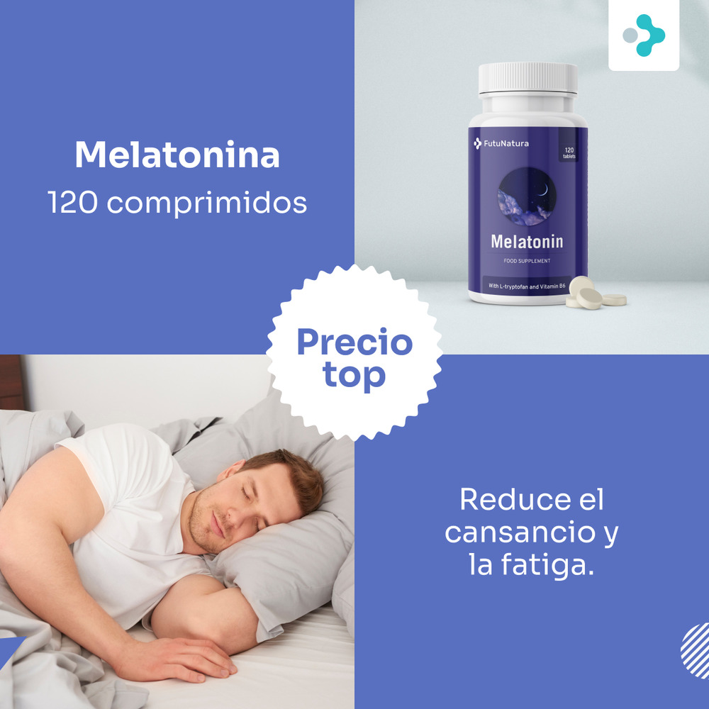 Melatonina, 120 comprimidos - FutuNatura.es