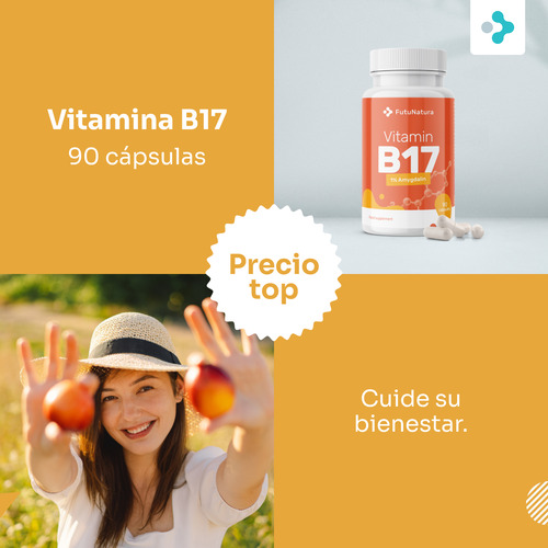 Vitamina B17, 90 cápsulas - FutuNatura.es