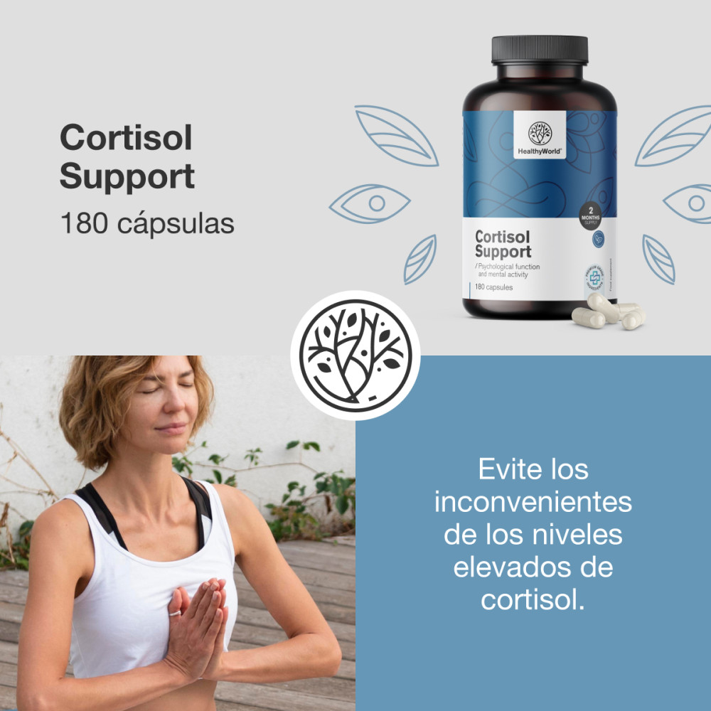 3x Cortisol Support, en total 540 cápsulas - FutuNatura.es