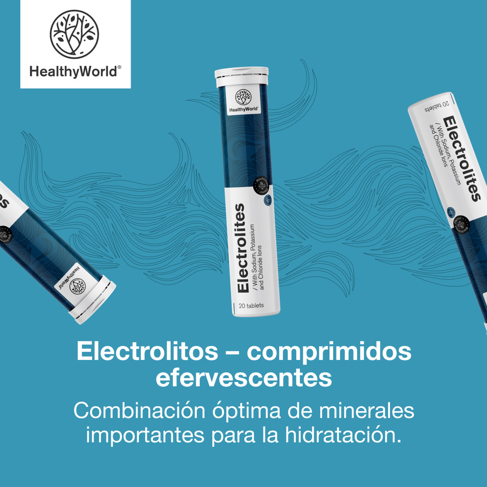3x Electrolitos – comprimidos efervescentes, en total 60 comprimidos ...
