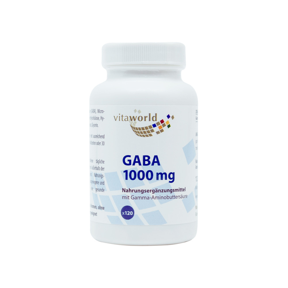 GABA 1000 mg, 120 comprimidos - FutuNatura.es
